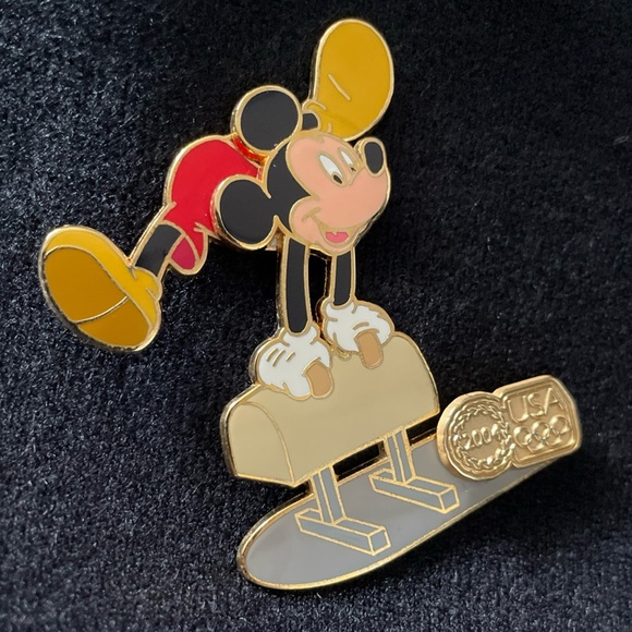 Disney | Accessories | Disney Mickey Mouse 205 Olympic Gymnastics Pin ...